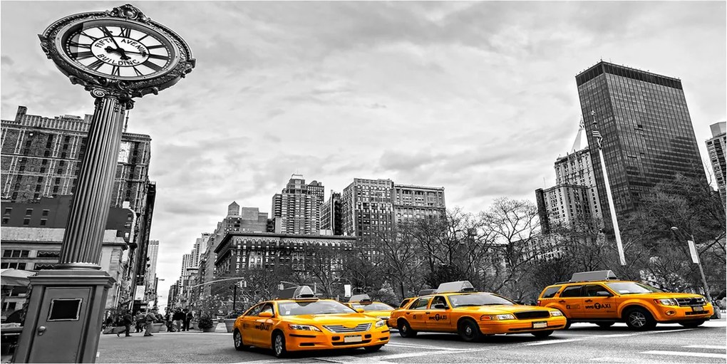 Foto obraz akrylový Taxi New York