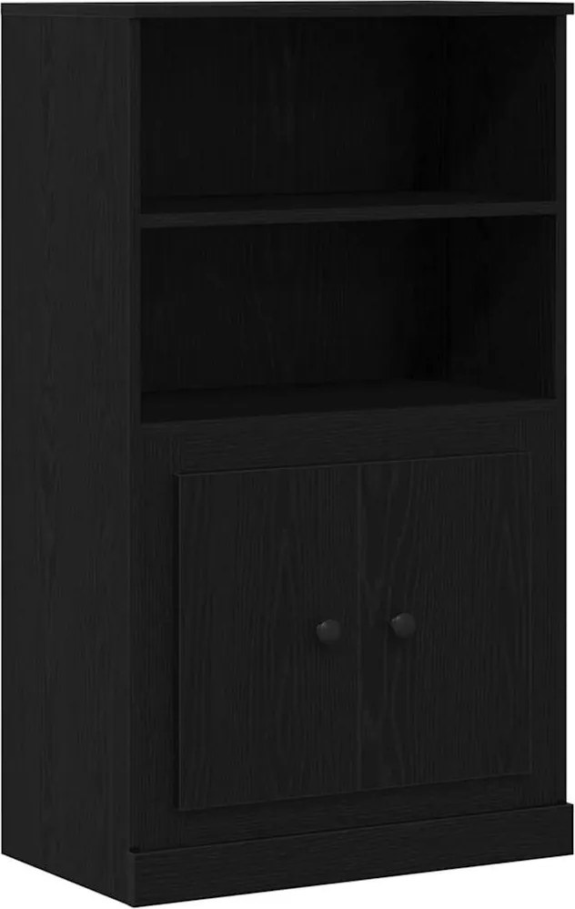 Vysoký bufet Černý dub 132 x 35,5 x 103,5 cm Kompozitní dřevo 3333077