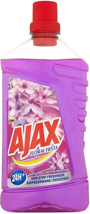 Ajax Active Soda čistič povrchů v domácnosti 1000 ml, Lilac Breeze