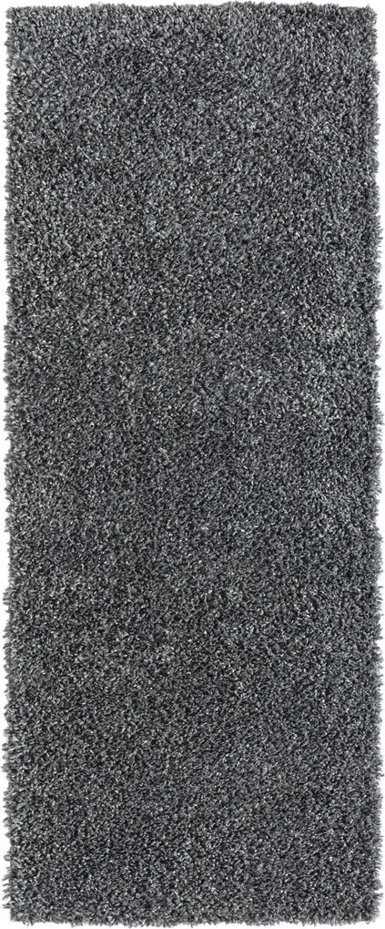 My Flair, Běhoun My Shaggy dunkelgrau, 80x300, šedá, chodba / předsíň