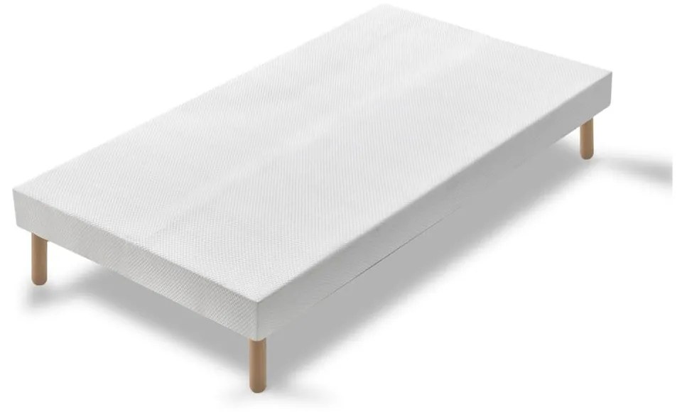 Jednolůžková postel Bobochic Paris Blanc, 80 x 200 cm