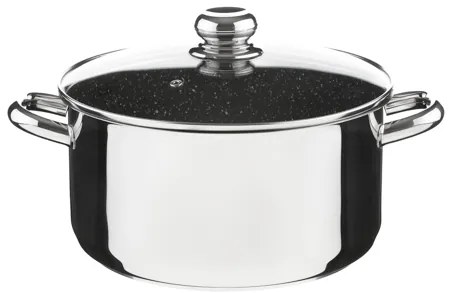 KOLIMAX - české nerezové nádobí Hrnec s poklicí KOLIMAX CERAMMAX PRO STANDARD - granit černý, 26 cm, 6,5 l