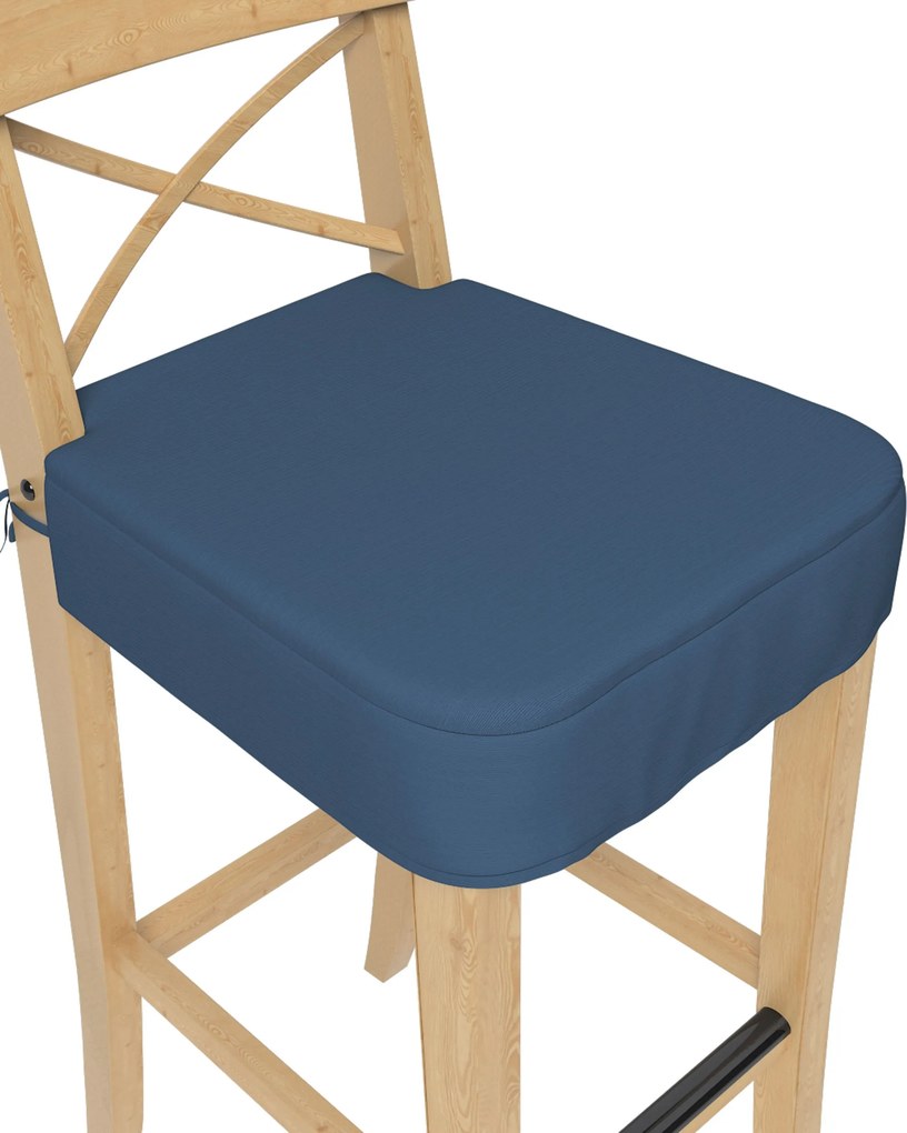 Sedák na židli IKEA Ingolf - barová barva tmavě modrá