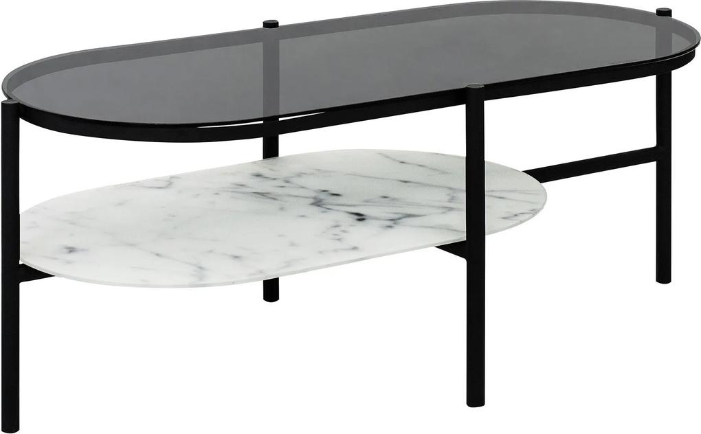 ACTONA Konferenční stolek Shildon šedá 45 × 115.3 × 55.5 cm