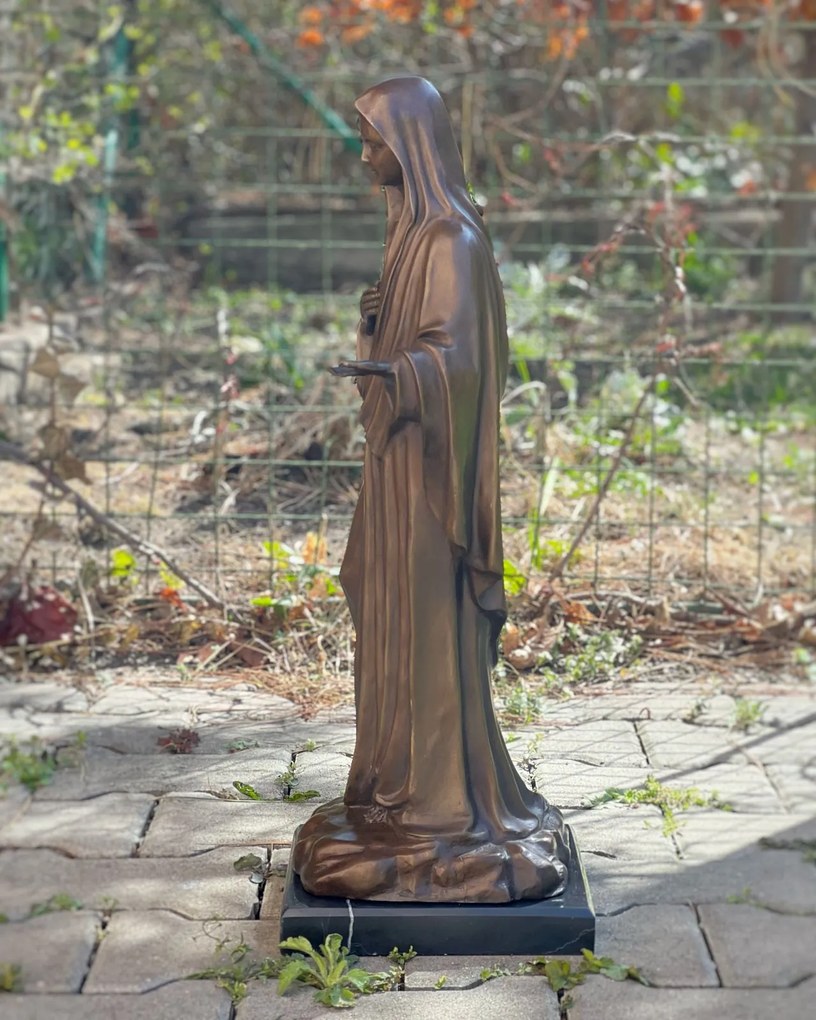 Bronzová soška socha - Madonna