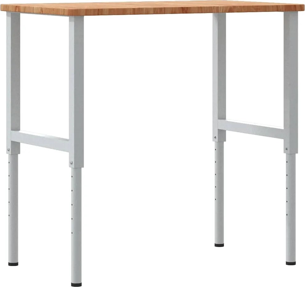 Pracovní stůl světle hnědý 100x60x(71,5–98) cm dub obdélníkový 3309702