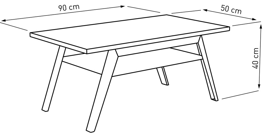 Kovový konferenční stůl C20, dub Hamilton ZVOLTE TYP DŘEVA:: Masiv dub BIRMINGHAM