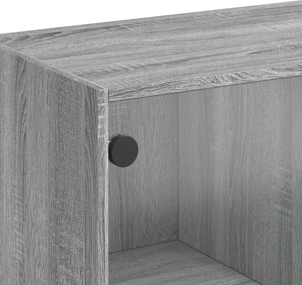 Příborník šedý sonoma 102 x 37 x 75,5 cm kompozitní dřevo 3295876
