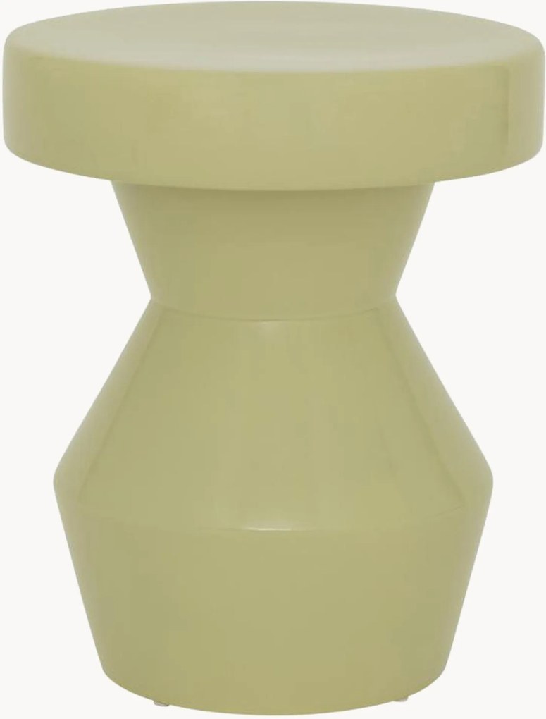 Kulatý keramický odkládací stolek Sculptural