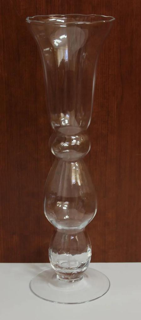 Skleněná tvarovaná váza 15-2086/B