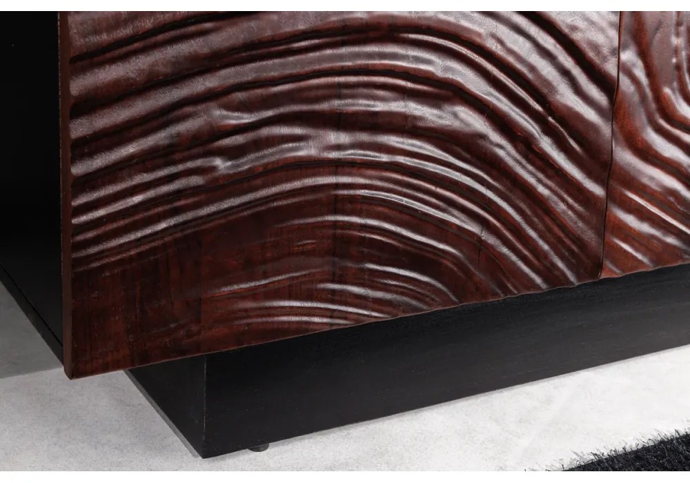 Massive home | Luxusní 3D komoda Fluid z akáciového masivu 175cm