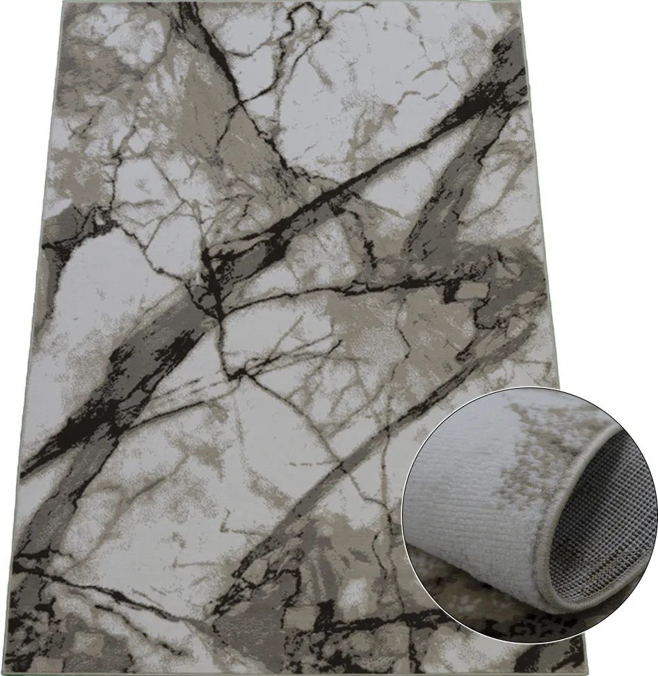 BE Koberec Lotus 9302 BEIGE - béžový obdélníkový Rozměr: 40x60 cm