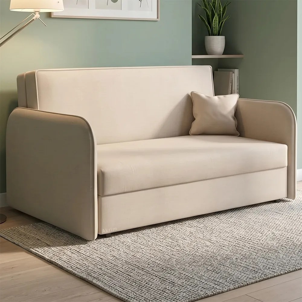 Pohovka VIVA III LOFT | 145 cm | rozkládací + úložný prostor | VÝBĚR TKANIN