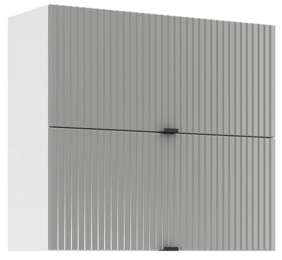 Kuchyňská skříňka horní 80 cm - LAM KL80 2D H72 - Dvířka GISEL