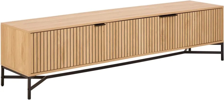 TV stolek Jaipur 176 cm dub přírodní