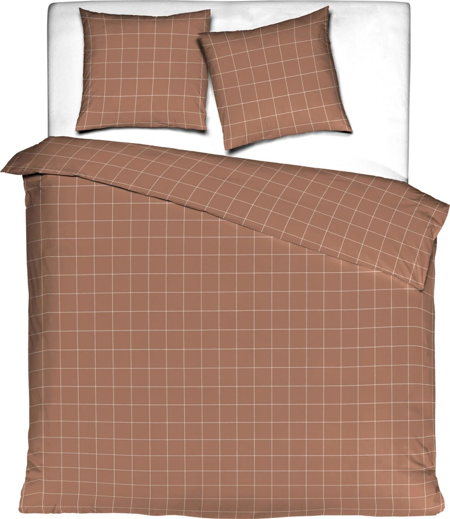 XXXLutz POVLEČENÍ, renforcé, koňaková, 140/200 cm MISTRAL - Povlečení - 003591055901