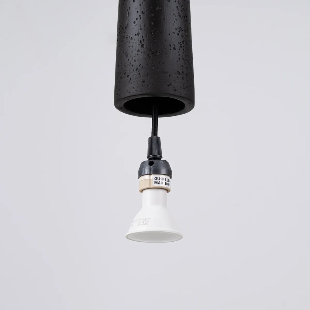 Sollux Lighting Závěsné svítidlo ELECTRA černý beton