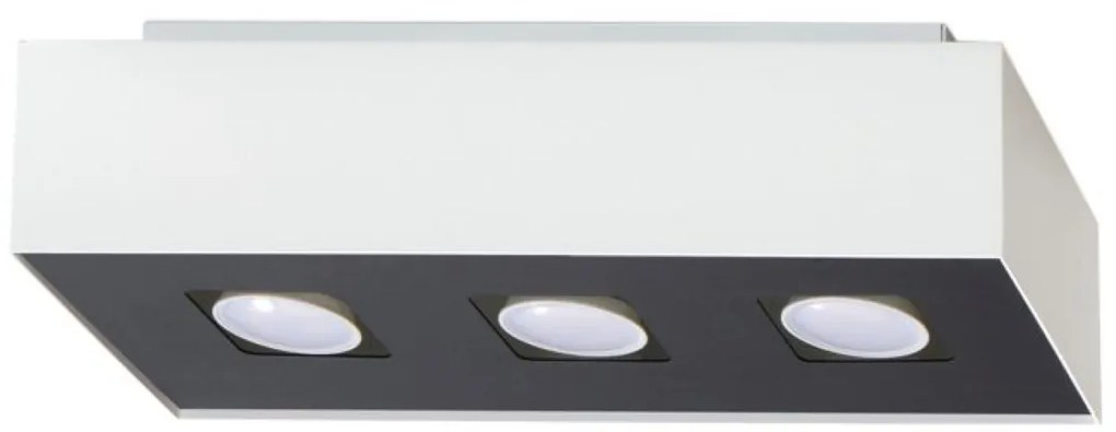Sollux Lighting Stropní svítidlo MONO 3 bílé