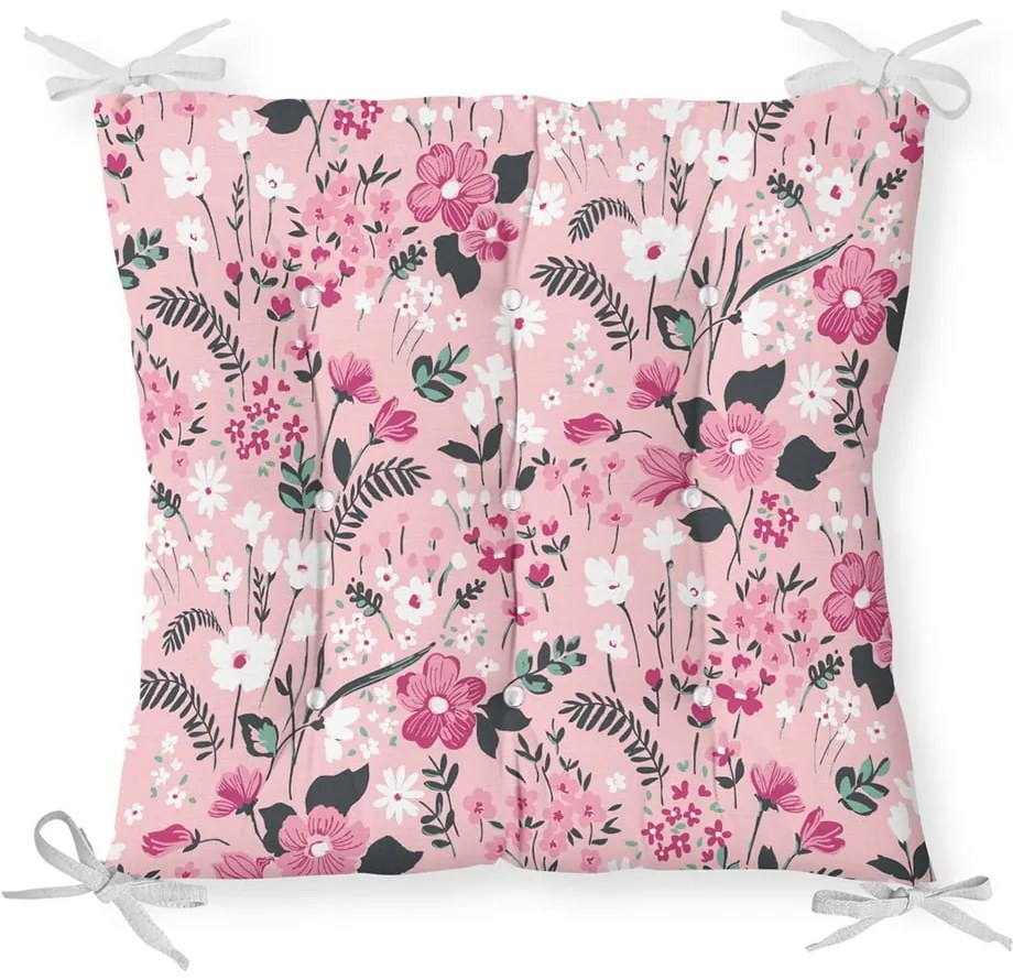 Podsedák s příměsí bavlny Minimalist Cushion Covers Blossom, 40 x 40 cm