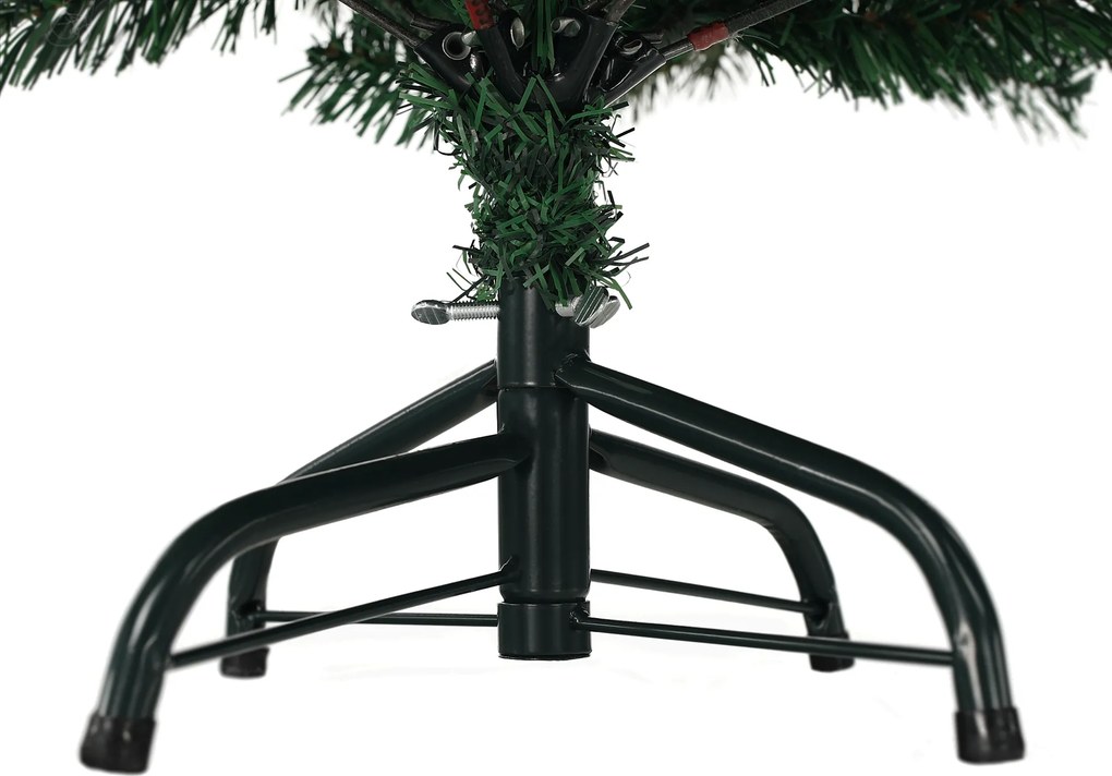 3D vánoční stromek, zelená, 120 cm, CHRISTMAS TYP 9