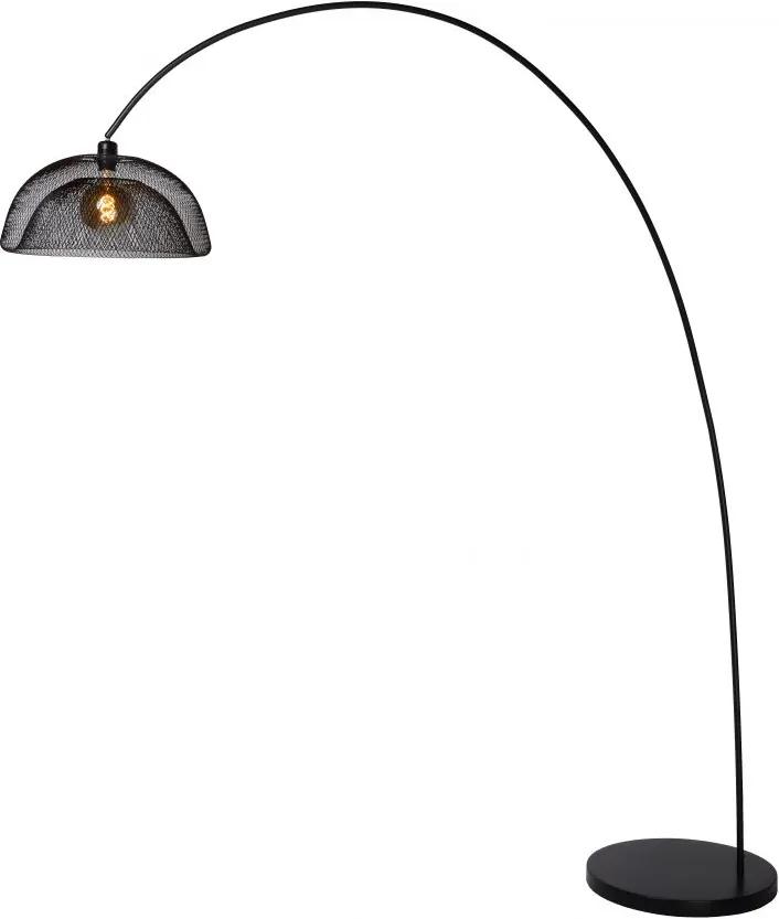 Lucide 30773/01/30 MESH stojanové svítidlo / lampa E27 / 60W černá Stojanové lampy