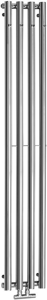 Sapho Topení - Topné těleso Pilon, 27x180 cm, 400 W, chrom IZ120T