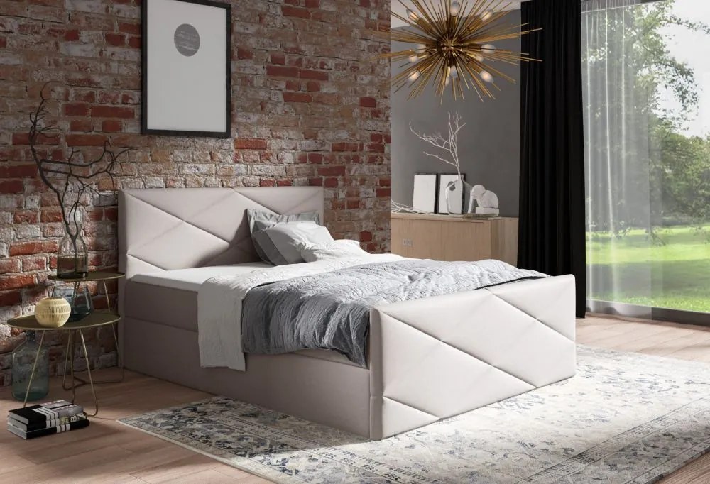 Postel boxspring Riviera Lux 180x200 cm - výběr barev