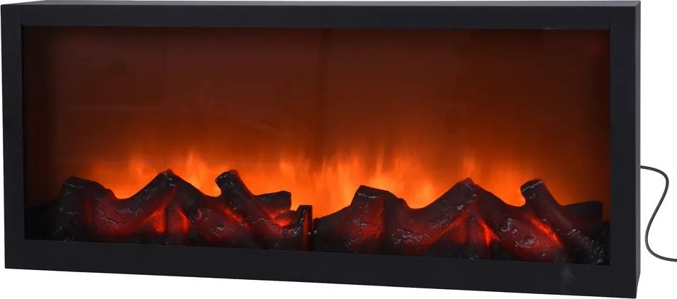 Elektrický krb LED vánoční dekorace, 57 x 25 cm