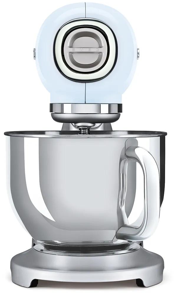 Kuchyňský robot Smeg 50's style SMF02PBEU / 800 W / 4,8 l / pastelově modrá