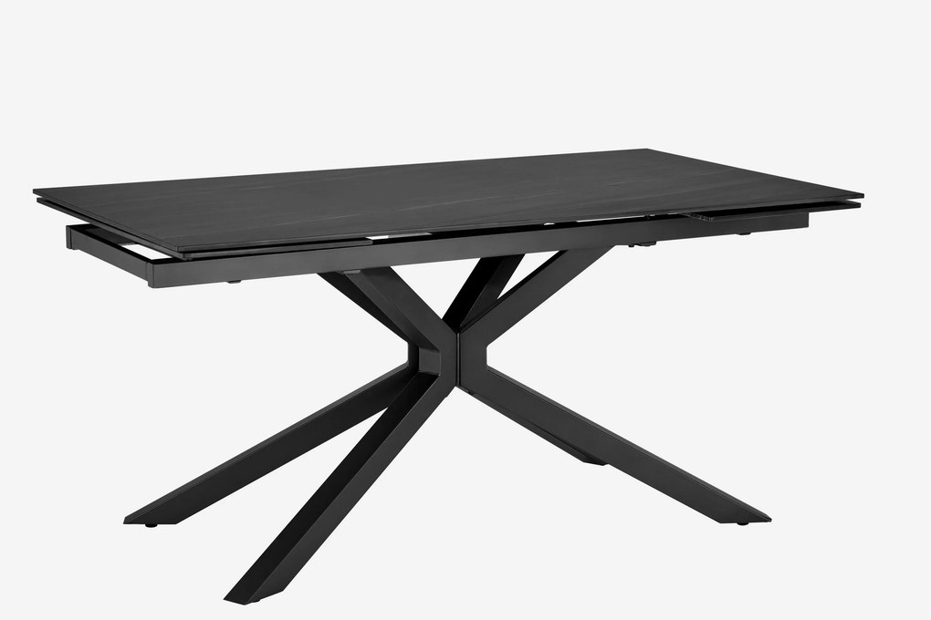 XXXLutz JÍDELNÍ STŮL, tmavě šedá, 160/90/75 cm P & B - Jídelní stoly - 001467003401