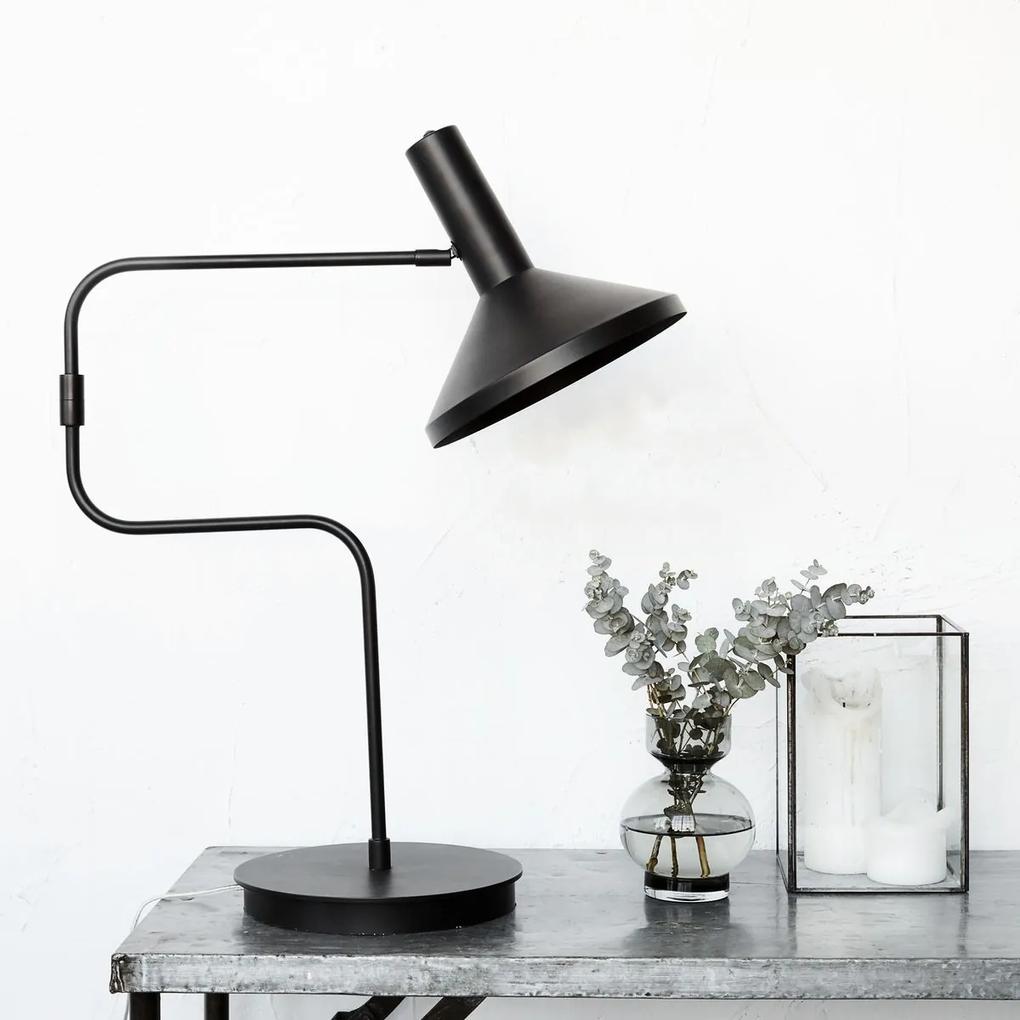 Kovová stolní lampa MALL MADE House Doctor- černá