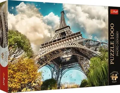 Trefl - Puzzle - Premium Plus Photo Odyssey: Eiffelova věž / 1000 dílk