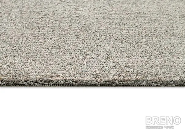 Breno Metrážový koberec ELEGANCE 83590 šedobéžový, šíře 400 cm, Béžová/Šedá