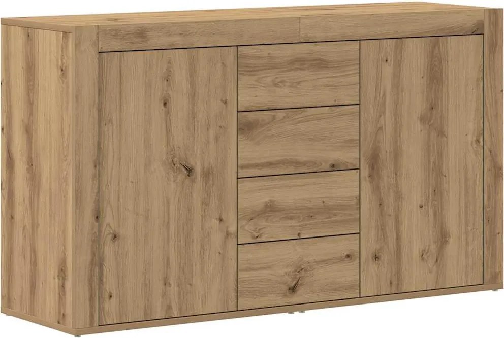Servírovací skříň Artisanový dub 120 x 36 x 69 cm 3333864