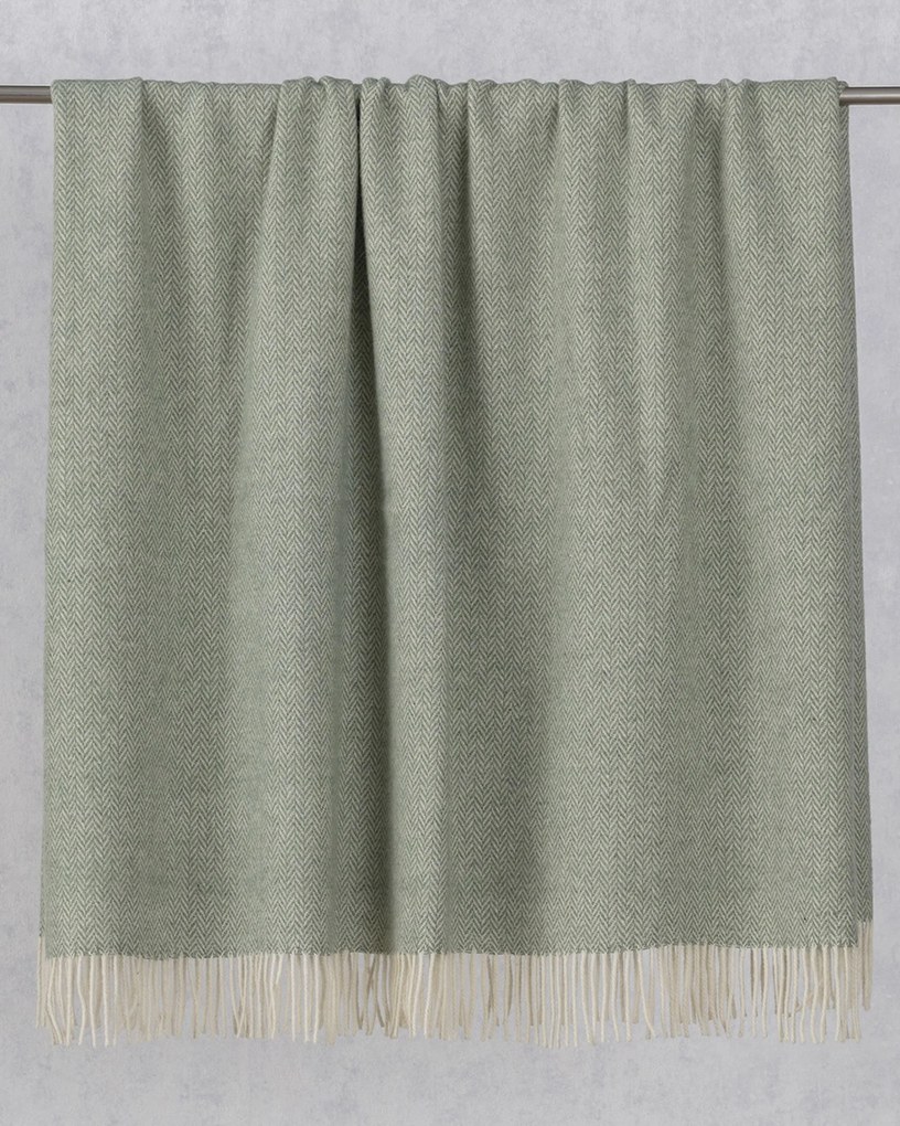 Pléd Zelandia 140x200 cm smoke green