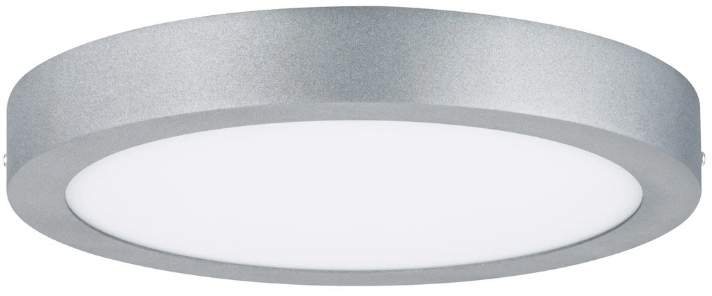 Paulmann 70655 Lunar, matně chromové stropní LED svítidlo, 15,5W LED 3000K, prům. 30cm