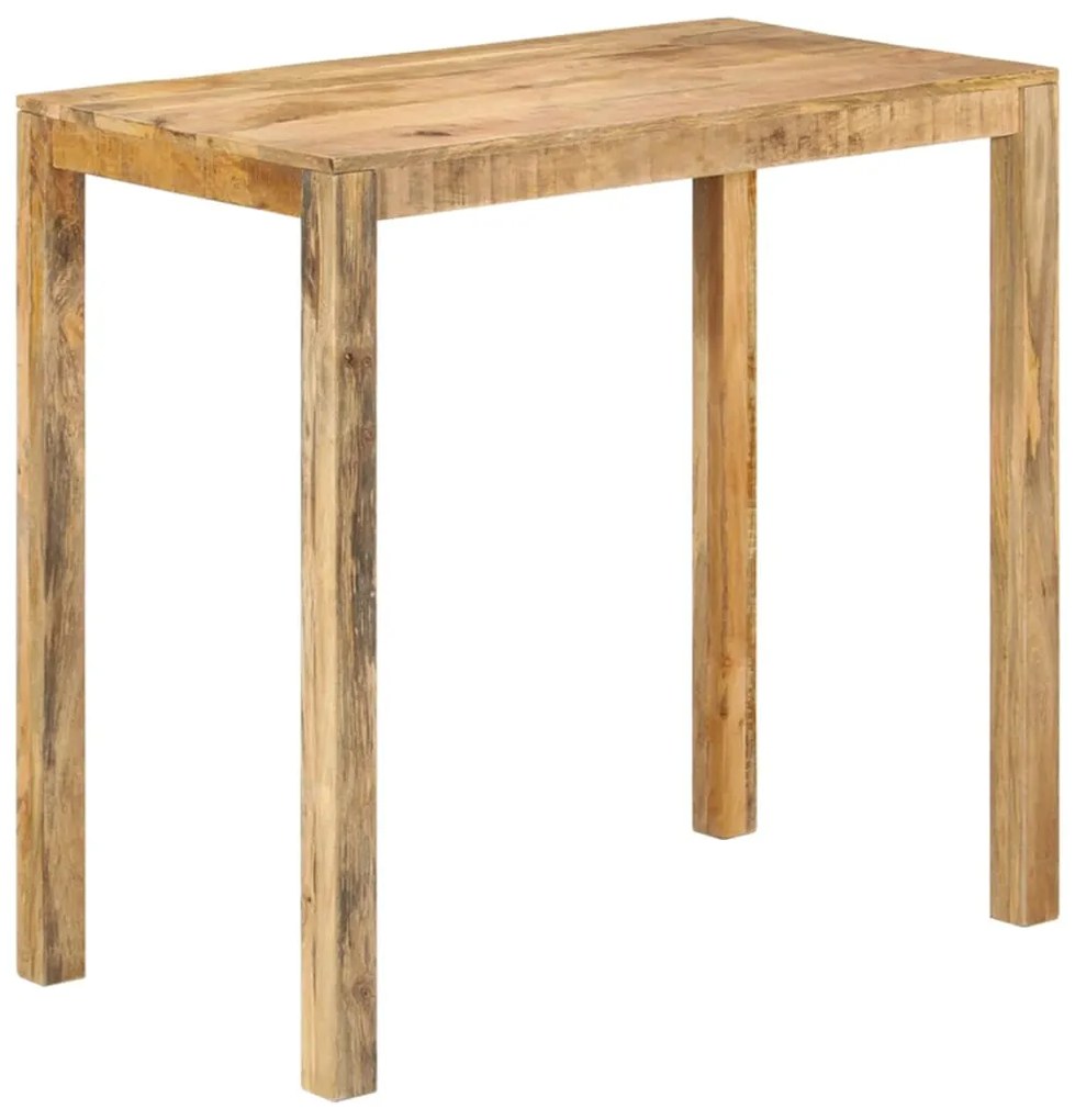 337268 vidaXL Barový stůl 112 x 60 x 108 cm hrubé mangovníkové dřevo