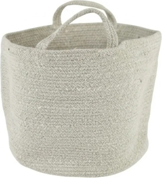 Úložný koš s uchy COTTON HAVEN 35x35 cm - více barev Barva: Šedozelená
