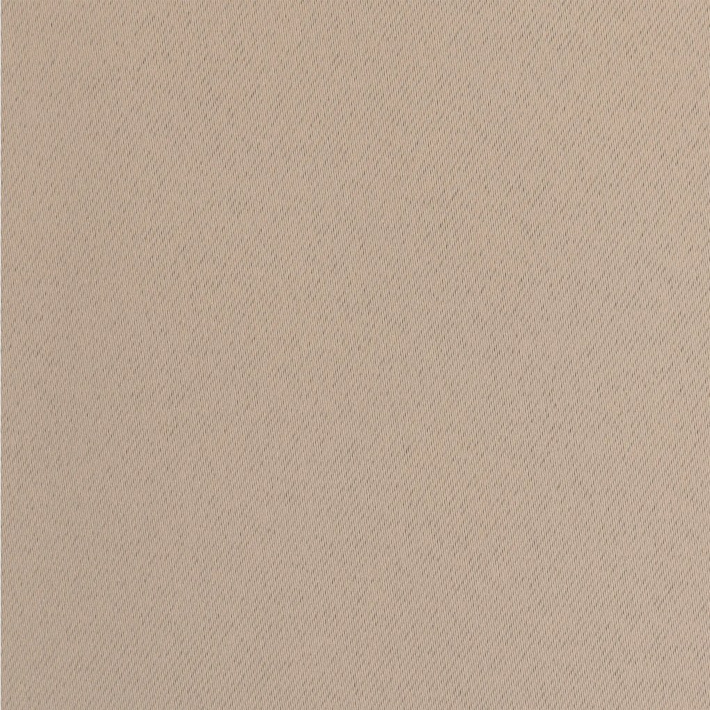 ZATEMŇOVACÍ ZÁVĚS NA KROUŽCÍCH LOGAN 135X250 CM BÉŽOVÁ