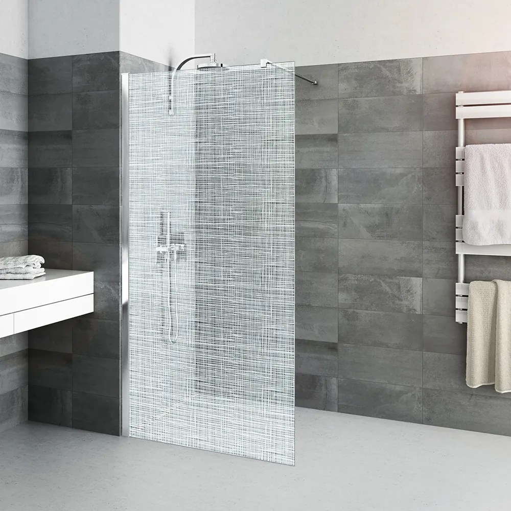 CARIBA Walk In CI TWF 2020 mm 973–1000 Bílý potisk O 1000 Brillant CI TWF 10020 VIF