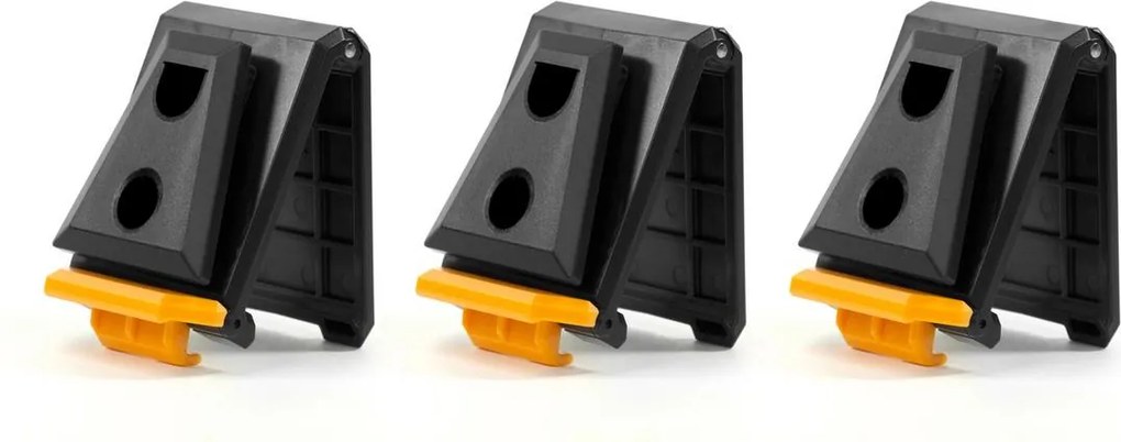 Toughbuilt - závěsné klipy na opasek Varianta: set  3 ks