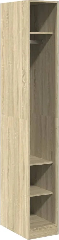 Šatní skříň dub sonoma 30 x 50 x 200 cm kompozitní dřevo 3307686