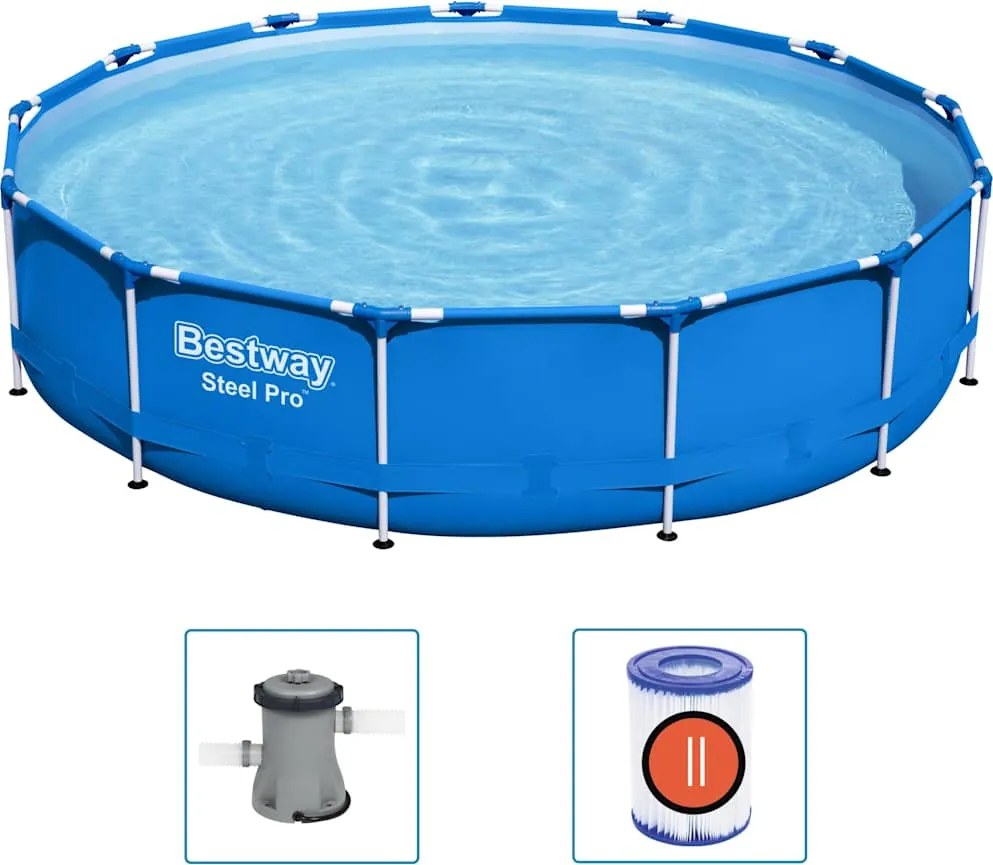 Bestway Rámový bazén Steel Pro 396 x 84 cm