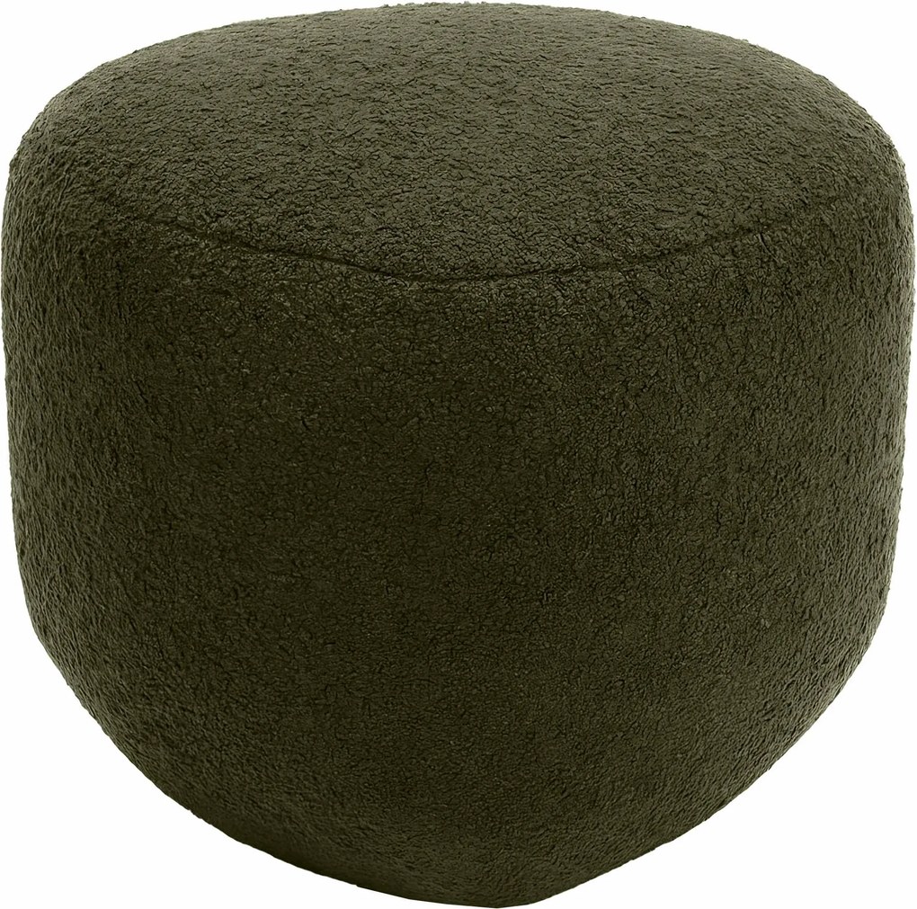 Taburetka Alfrisa Teddy - tmavě zelená