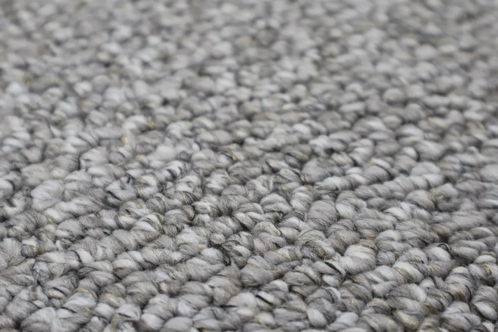 Vopi koberce Kusový koberec Wellington šedý čtverec - 120x120 cm