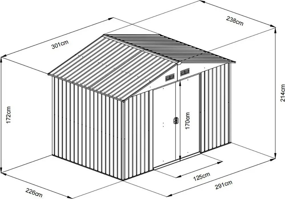 Fieldmann FZDO 1007 Zahradní domek