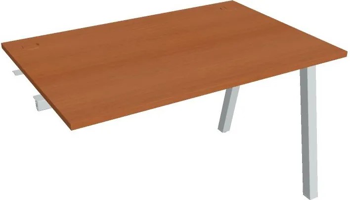 Hobis Kancelářský stůl k řetězení Hobis USA 1200R, deskaakát, černá černá
