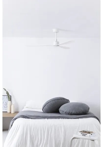 FARO 33760WT - Stropní ventilátor AMELIA L bílá pr. 132 cm WT + dálkové ovládání