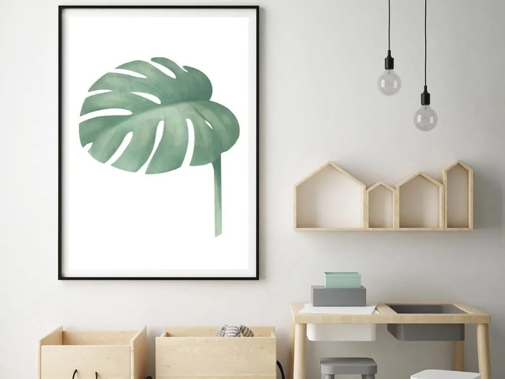 Plakát na stěnu MONSTERA do dětského pokoje Zvolte rozměr: 20 x 30 cm