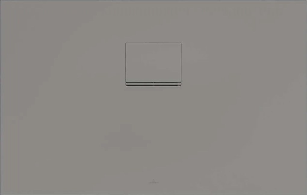 Villeroy & Boch Squaro Infinity - Sprchová vanička, 110x70 cm, šedá UDQ1170SQI2IV-3S